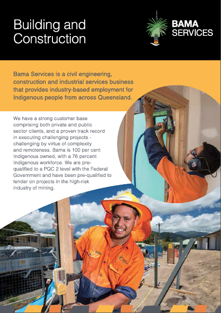 Building and Construction | Bama Services